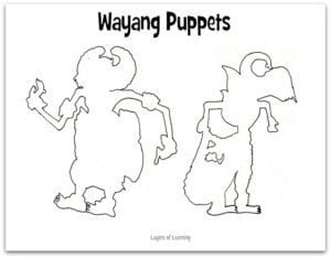 Make Your Own Indonesian Wayang Puppets - Layers of Learning