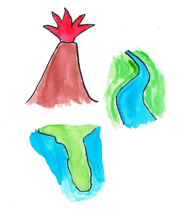 Play a Free Landforms of the World Memory Game - Layers of Learning