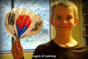 Korean Paper Fans - Layers of Learning
