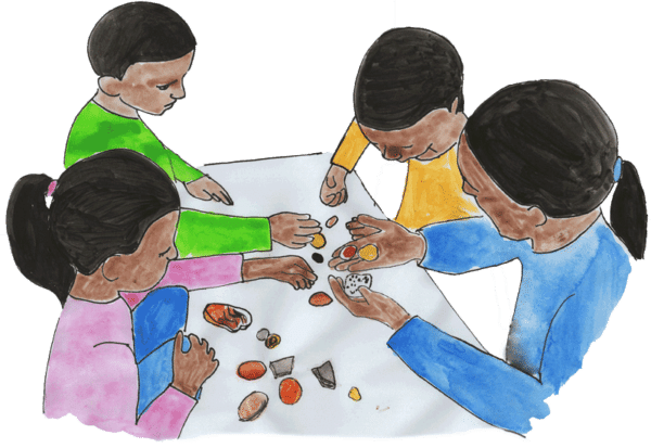 Learning About Rocks Identification Exploration - Layers of Learning