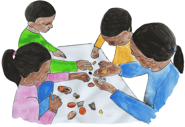 Learning About Rocks Identification Exploration - Layers of Learning