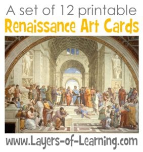 Free Printable Art Cards For Art Appreciation - Layers of Learning