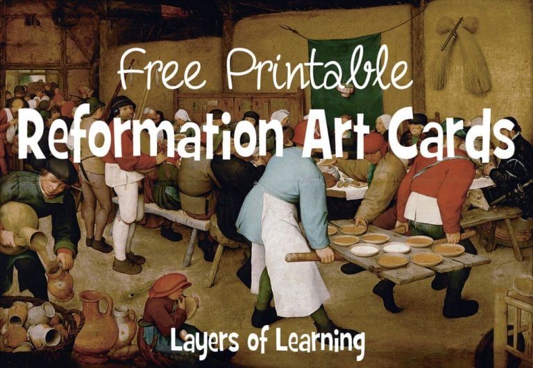 Free Printable Art Cards For Art Appreciation - Layers of Learning