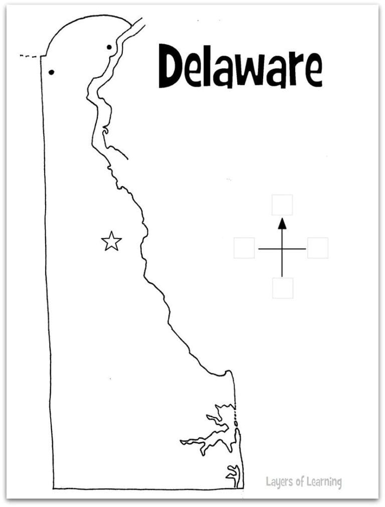 Smart Ways To Complete U.S. State Maps - Layers of Learning
