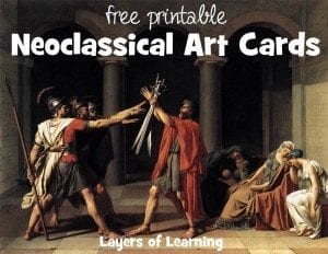 Free Printable Art Cards For Art Appreciation - Layers of Learning