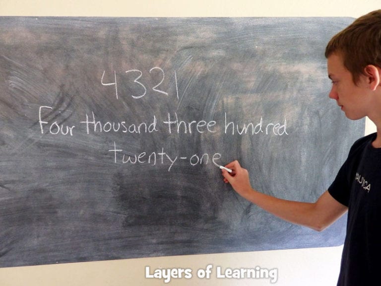 Learning to Write Number Words - Layers of Learning