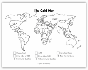 Mapping the Titans of the Cold War World - Layers of Learning