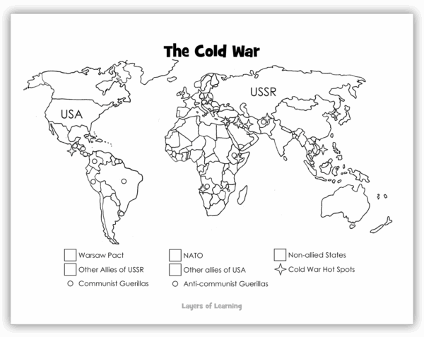 Mapping the Titans of the Cold War World - Layers of Learning