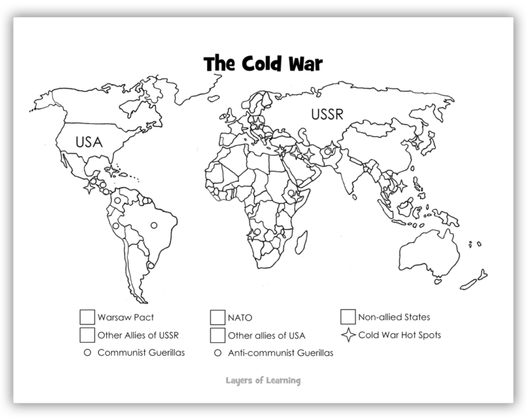 Mapping the Titans of the Cold War World - Layers of Learning