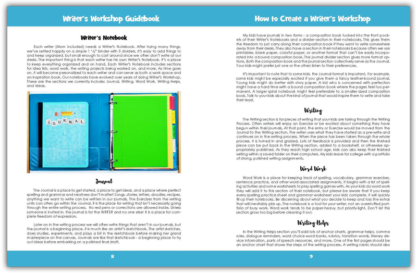 Writer’s Workshop Guidebook: How to Create a Writer’s Workshop - PDF ...