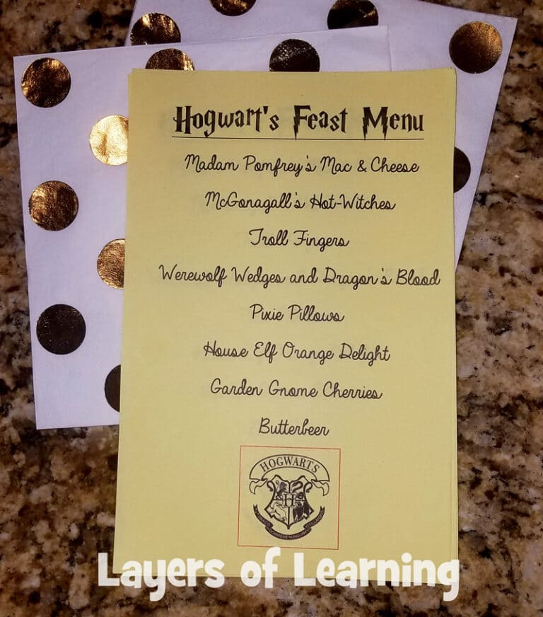 A Harry Potter Homeschool - Layers of Learning