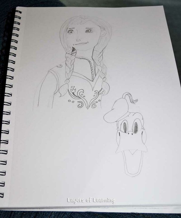 How To Draw - An Art Lesson Warm-Up Activity - Layers of Learning