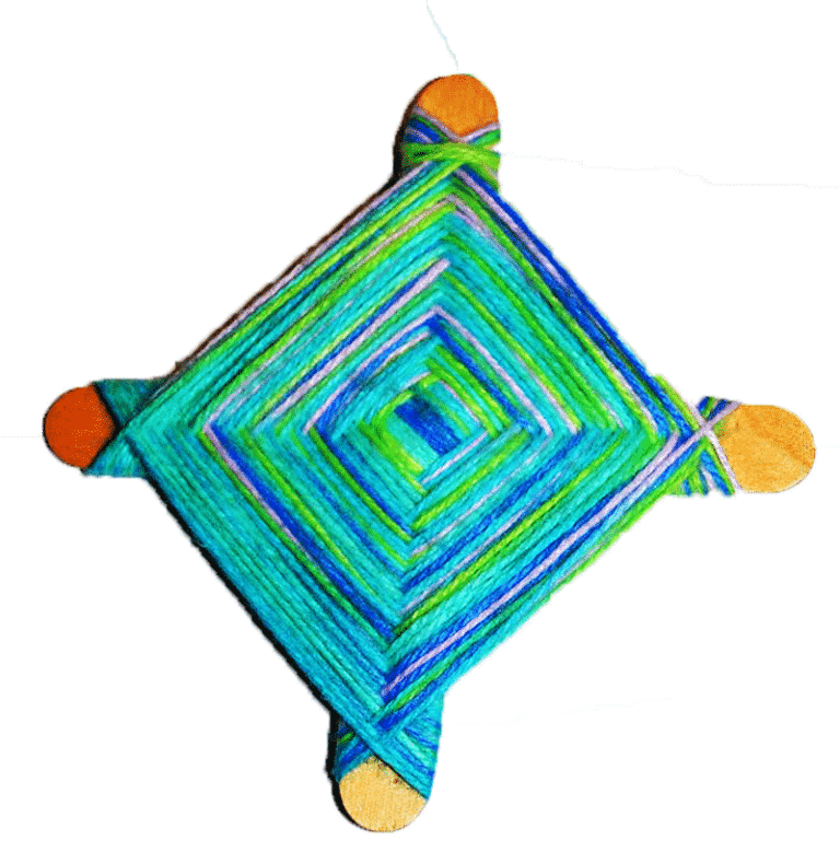 How To Make an Ojo de Dios - Layers of Learning