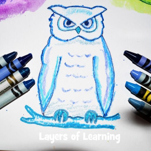 How To Create Moody One Color Paintings - Layers of Learning