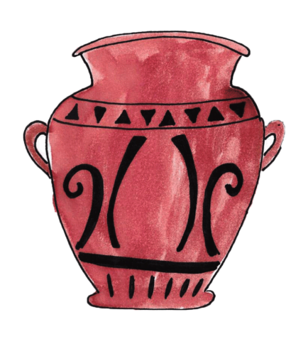 How to Make Construction Paper Grecian Urns - Layers of Learning