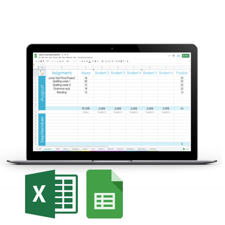 Layers of Learning OneNote Planner - Layers of Learning