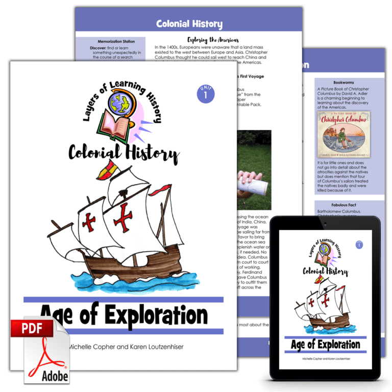 Age of Exploration Printable Timeline