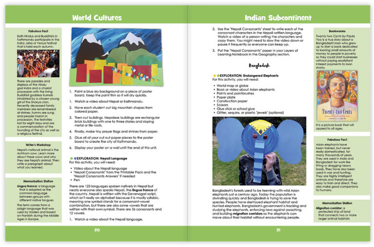 World Cultures: A Family-Style Geography Program PDF - Layers of Learning