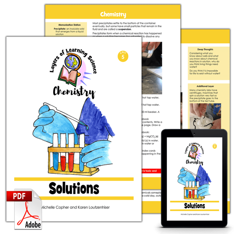 Hard Water Experiment - Layers of Learning