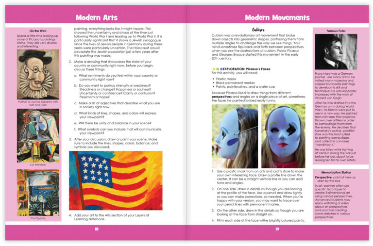 Modern Movements - Art Unit - Layers of Learning